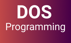 How to define use variables and parameters in dos batch programming